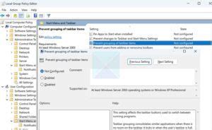 How To Never Combine Taskbar Buttons On Windows 11