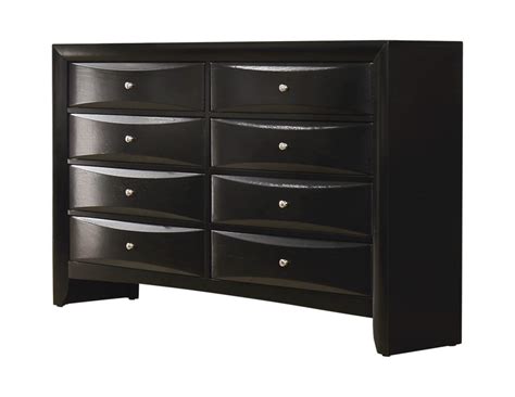 Briana Platform Storage Bedroom Set Black At Futonland