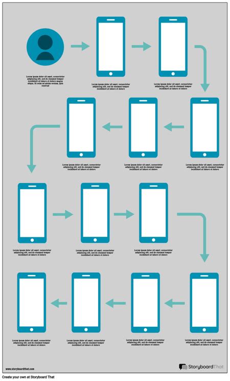 Storyboard Wireframe Mockup Free Tidealta