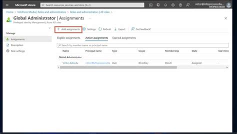 Azure AD Roles And Permissions Assign Manage Roles For Users Groups