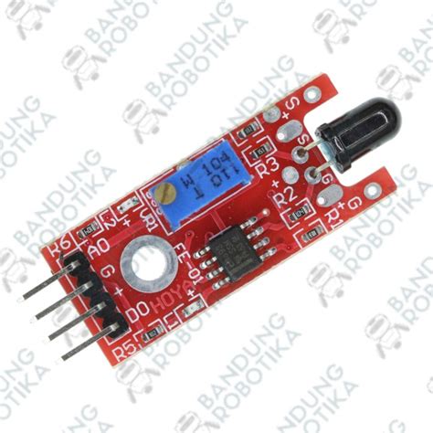 jual flame sensor ky 026 sensor module arduino fire detection kota