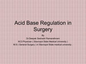 Acid Base Balance Worksheet Causes Compensation