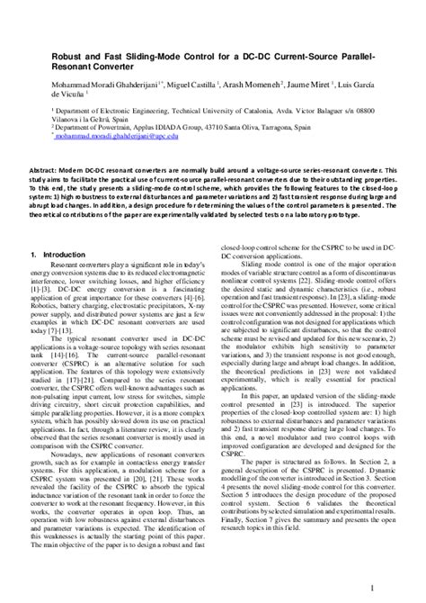 Pdf Analysis Design And Implementation Of A Dcdc Boost Resonant‐inductor Converter With