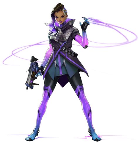 Sombra From Overwatch In The Ga Hq Video Game Character Db