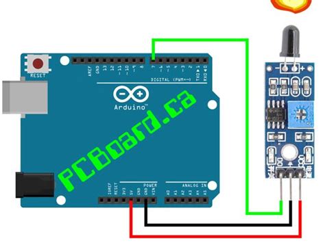 Flame Sensor With Arduino Arduino Project Hub