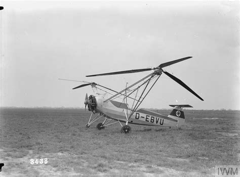 Focke Wulf Fw 61 Landed