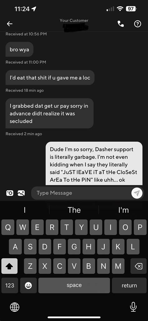 Still feel bad, but at least he got his tacos : r/doordash