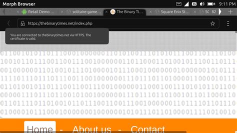 Show Who Issues Verified Certificate Issue Ubports Morph Browser GitHub