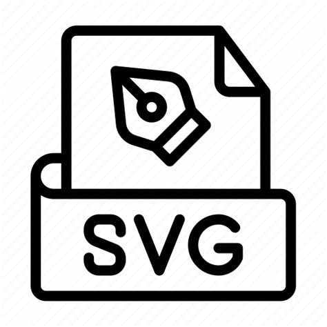 Svg Extension Format Vector Scalable Vector Graphic Scalable Vector Graphics Pentool Icon