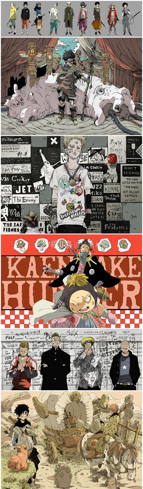 370 日系风格类男生插画 小正太线稿速写角色绘画设定 Cg游戏原画 淘宝网 花瓣网