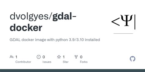 GitHub Dvolgyes Gdal Docker GDAL Docker Image With Python Installed