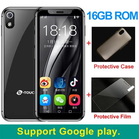 K Touch маленький мини смартфон 3 Android 8 1 четырехъядерный мобильный телефон с двумя Sim
