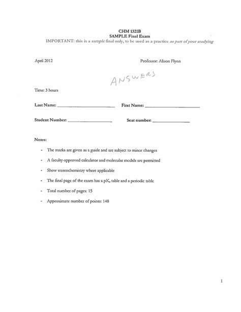 Sample Exam Answers Chm1321 Warning Decodescan Unexpected Mcu Data Current Marker Is