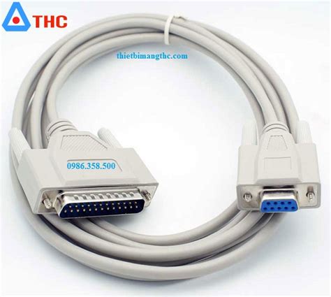 Bán Dây Cáp Chuyển đổi Com 9 Chân Rs 232 Cổng âm Sang 25 Chân Lpt Cổng Dương Cáp Chuyển Com Sang
