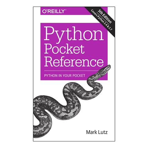 کتاب python pocket reference آکادمی هوش مصنوعی