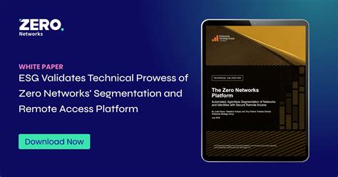 Zero Networks On Linkedin Esg Validates Technical Prowess Of Zero