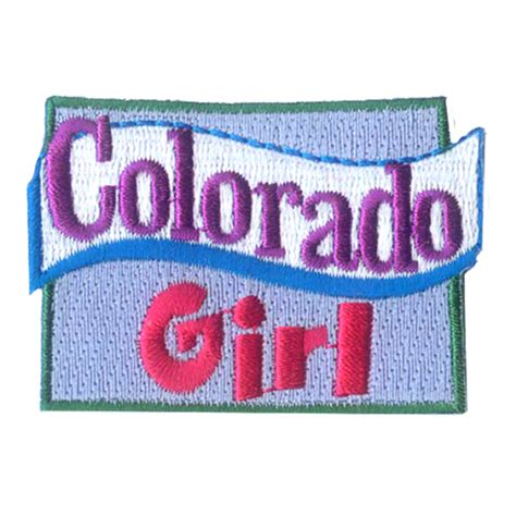 Colorado Girl Patch • Advantage Emblem And Screen Printing