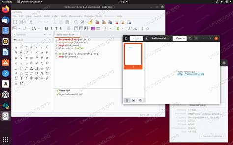 List of LaTeX editors and compilers on Ubuntu 20.04 Focal Fossa Linux - Linux Tutorials - Learn ...