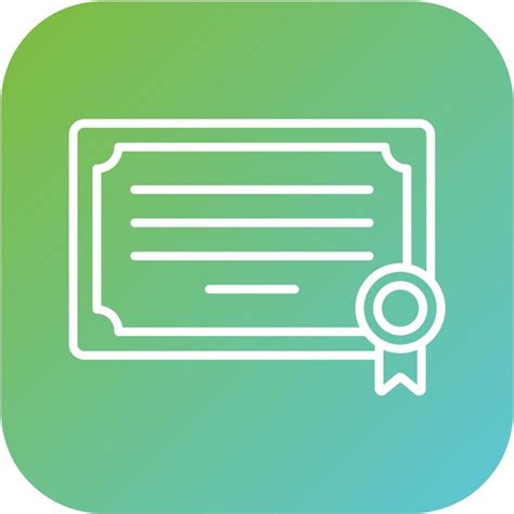 Premium Vector Certificates Icon Style
