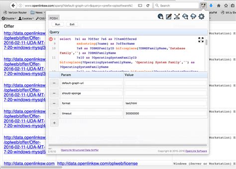 Openlink Structured Data Sniffer — New Features Update By Kingsley