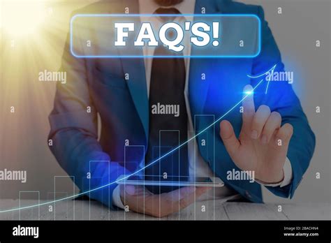 Writing Note Showing Faq Business Concept For A List Of Questions And Answers Relating To A