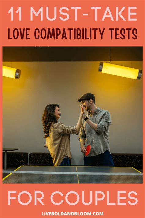 11 Must Take Love Compatibility Tests For Couples