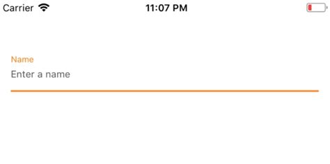 Ios MDCTextField Not Displaying Properly Stack Overflow