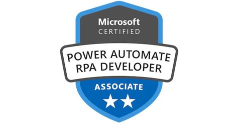 Microsoft Certified Power Automate Rpa Developer Associate Was Issued