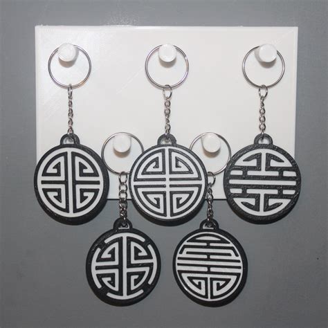 3d File 100 Keychains 15 💯 ・3d Printing Model To Download・cults