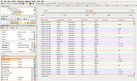 Alarm Journal General Filtering Ignition User Manual