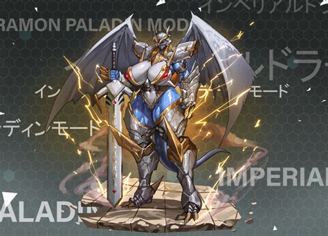 Manob0028 Imperialdramon Imperialdramon Paladin Mode Digimon