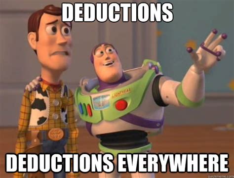 Deductions Deductions Everywhere Toy Story Quickmeme