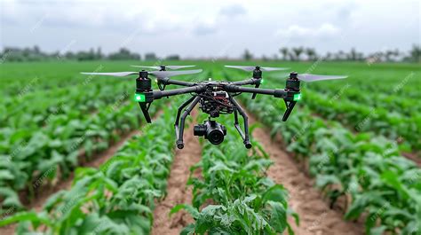 Smart Agricultural Drones Monitoring And Optimizing Crop Growth In
