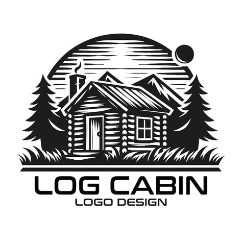 Log Cabin Logo Design