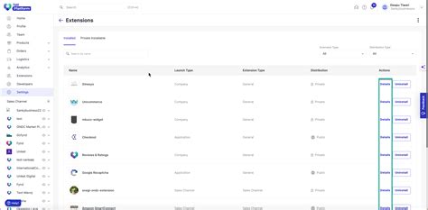 managing extensions fynd platform