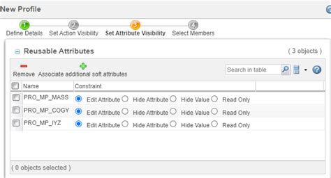 how to hide attributes from search criteria and ta ptc community