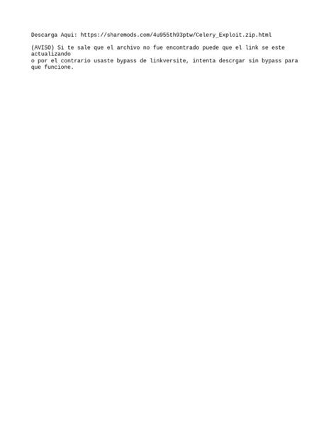 Celery Exploit Pc Pdf Celery Exploit Pc Pdf