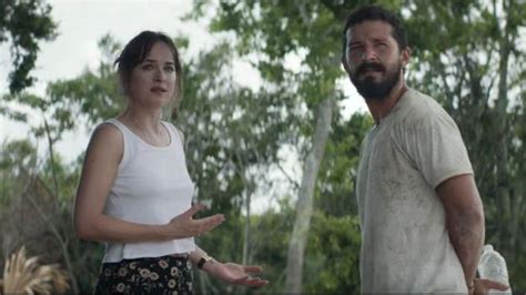 Black Mini Skirts Floral Worn By Eleanor Dakota Johnson In The Peanut
