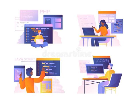 Coders Stock Illustrations 255 Coders Stock Illustrations Vectors