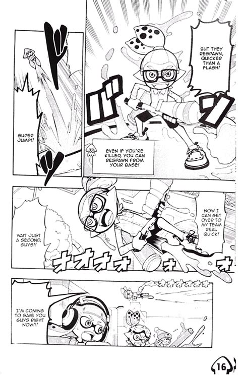 Splatoon Corocoro Manga Now In English Fan Translation Squirt Gun At Target Perfectly Nintendo