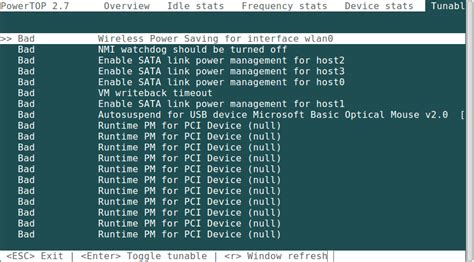 Powertop Analyze And Manage Power Consumption In Linux