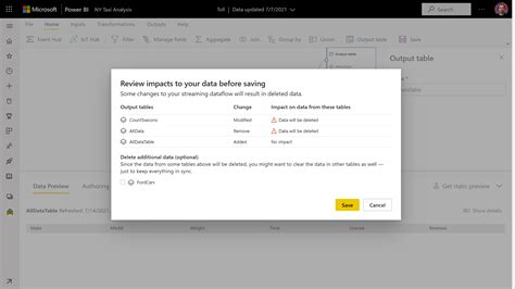 Streaming Dataflows Preview Power BI Microsoft Learn
