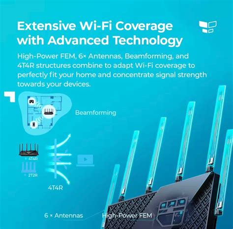 Wifi Router Tp Link Archer Ax72 Ax5400 Wifi 6 Brand New Computers