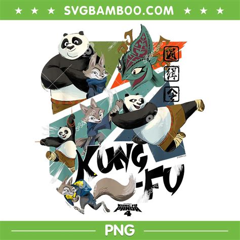 Dreamworks Kung Fu Panda 4 Png