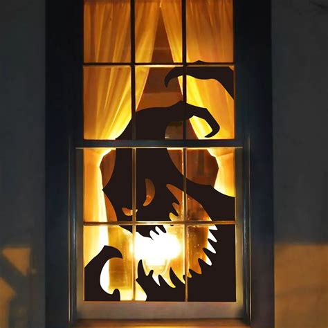 Halloween Window Silhouette