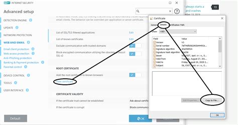 ssl tls protocol filtering issues eset endpoint products eset