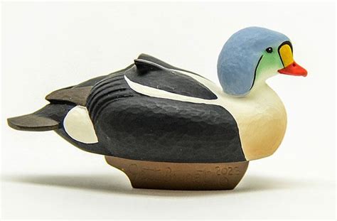Du King Eider Miniature Decoy