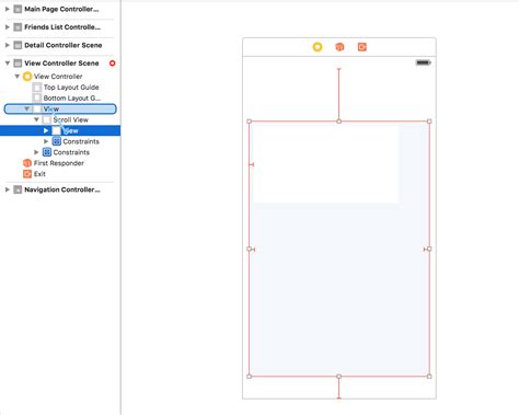 Uiscrollview IOS Scrollview And Autolayout Second View Not