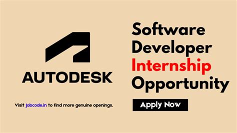 software developer internship at autodesk apply now jobcode