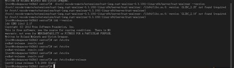 Does Ra Not Support Centos7 · Issue 12546 · Rust Langrust Analyzer